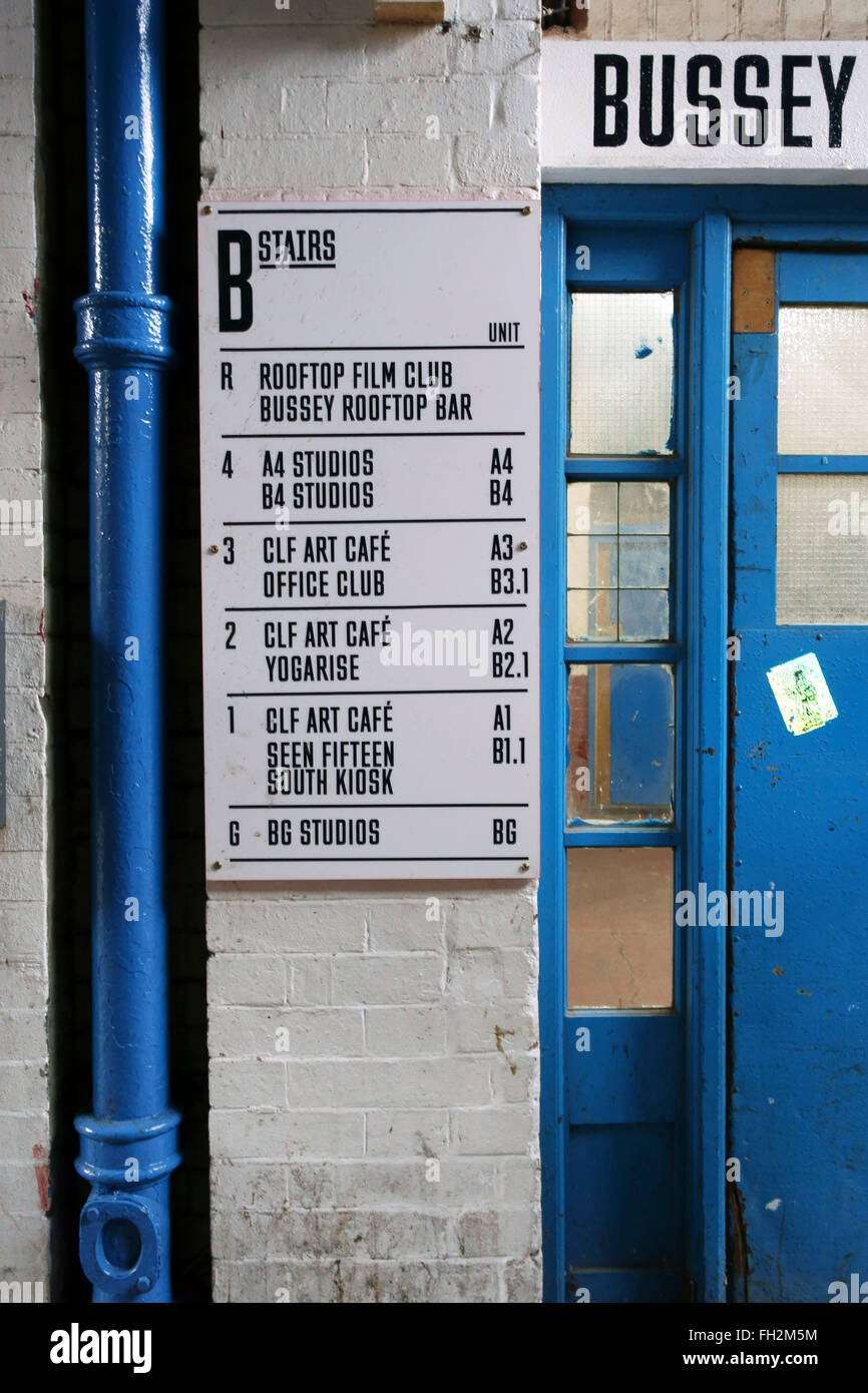 Bussey Building arts and studios centre in Rye Lane, Peckham, South ...