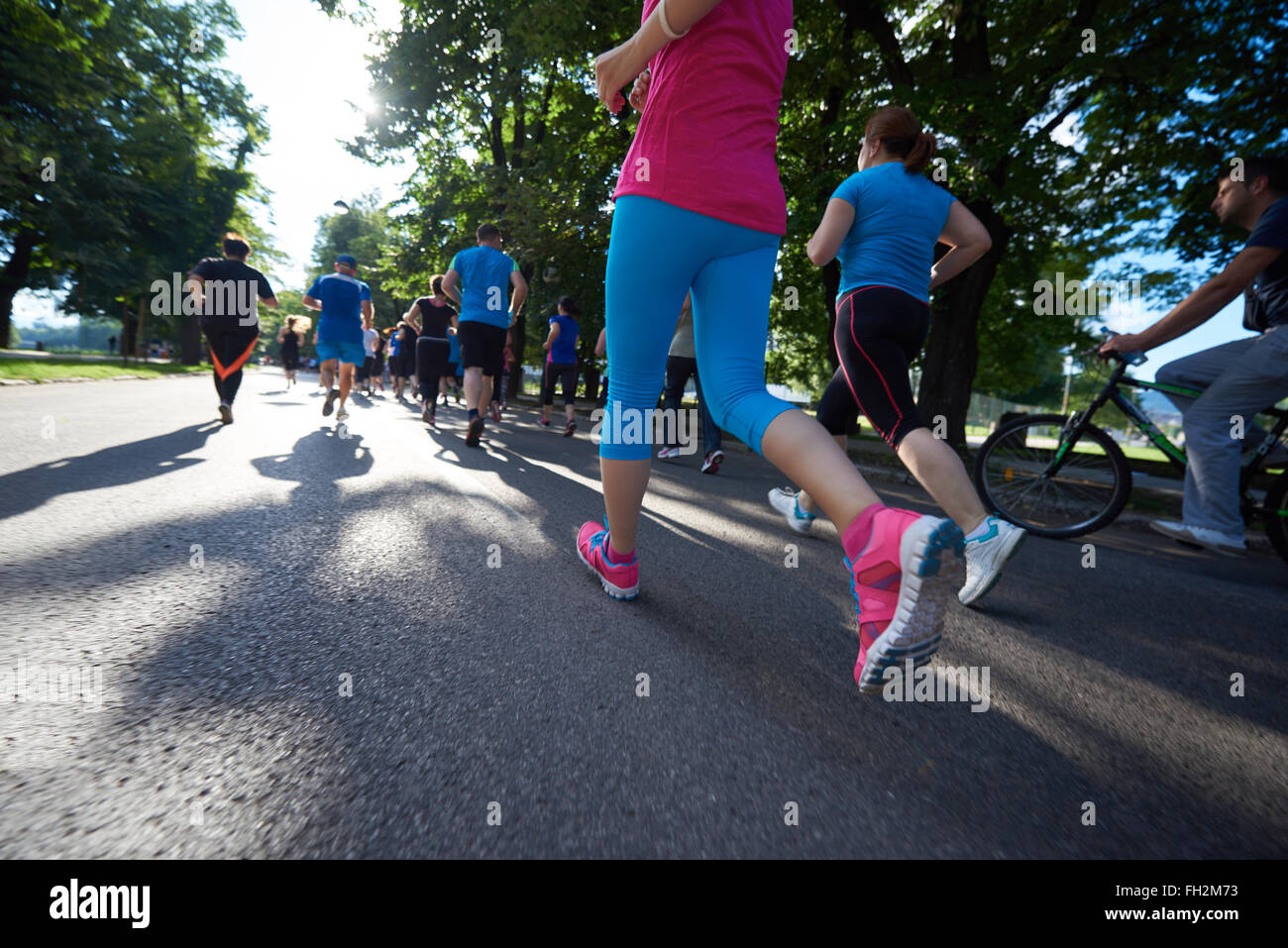 people group jogging Stock Photo - Alamy