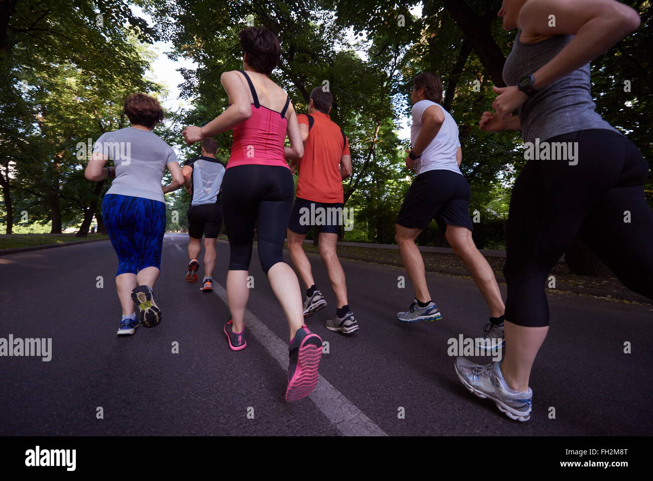 people group jogging Stock Photo - Alamy