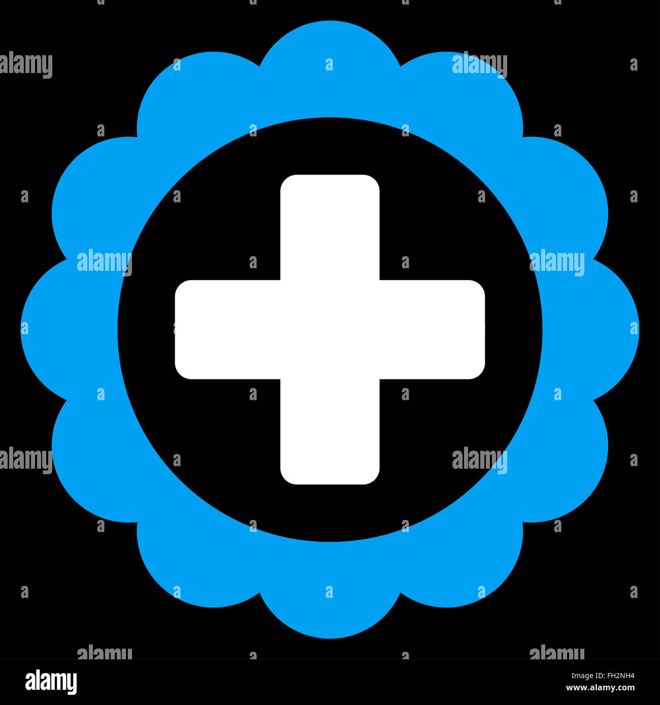 Medical Sticker Icon Stock Photo - Alamy