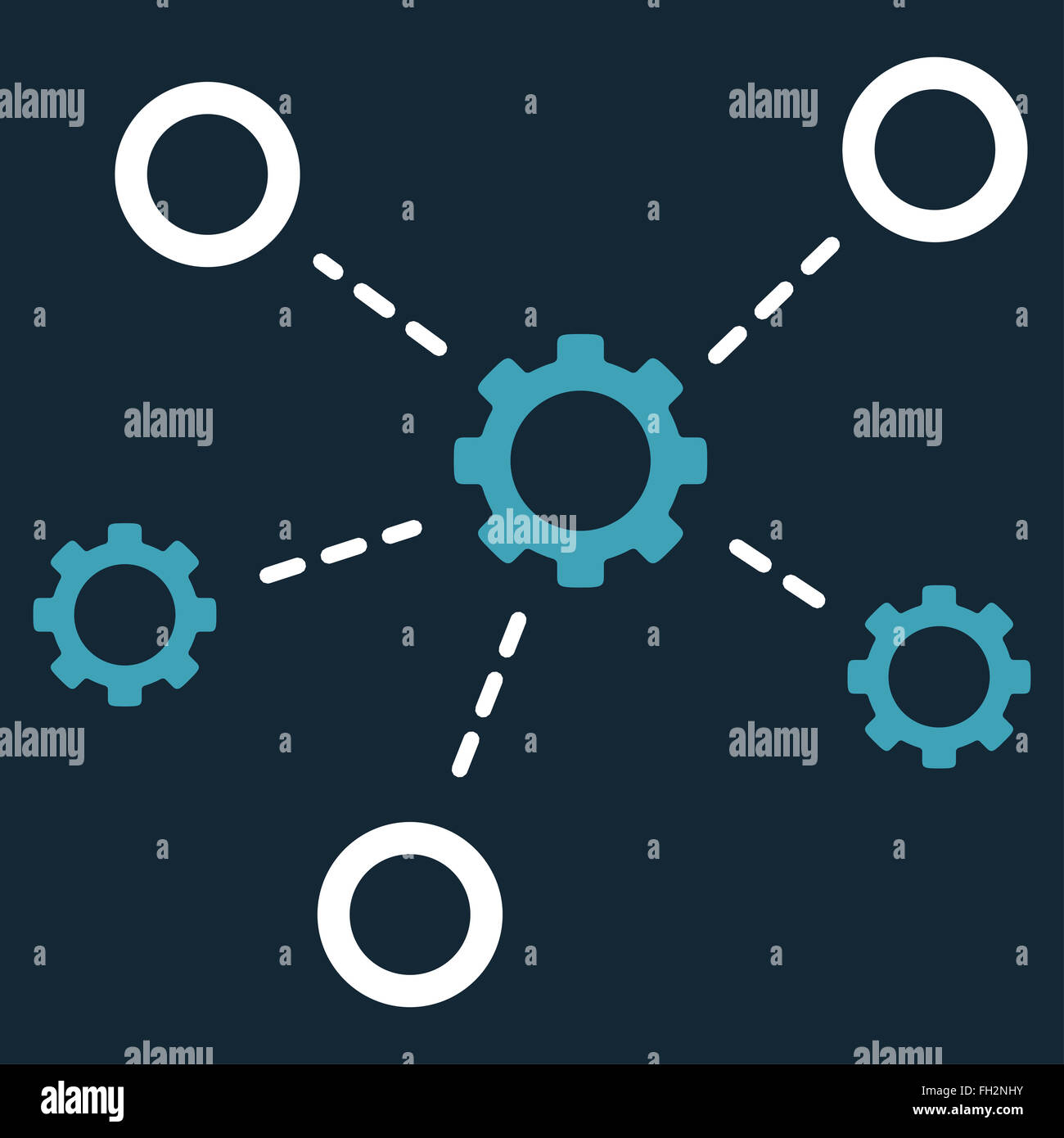 Service Relations Icon Stock Photo - Alamy
