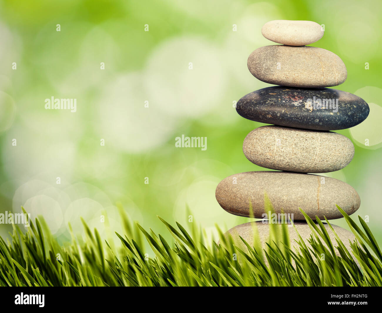 Wellness, health and natural harmony concept. Abstract natural ...