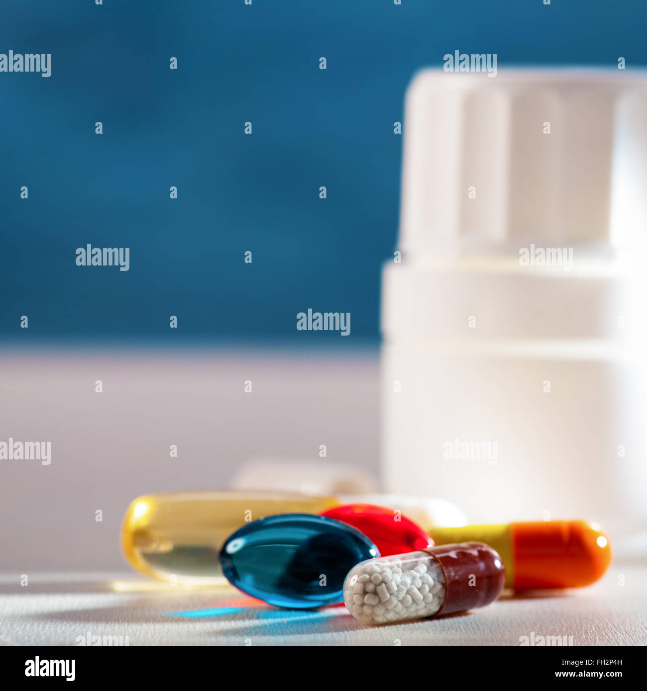 Abstract medical backgrounds with colorful pills for your design Stock ...