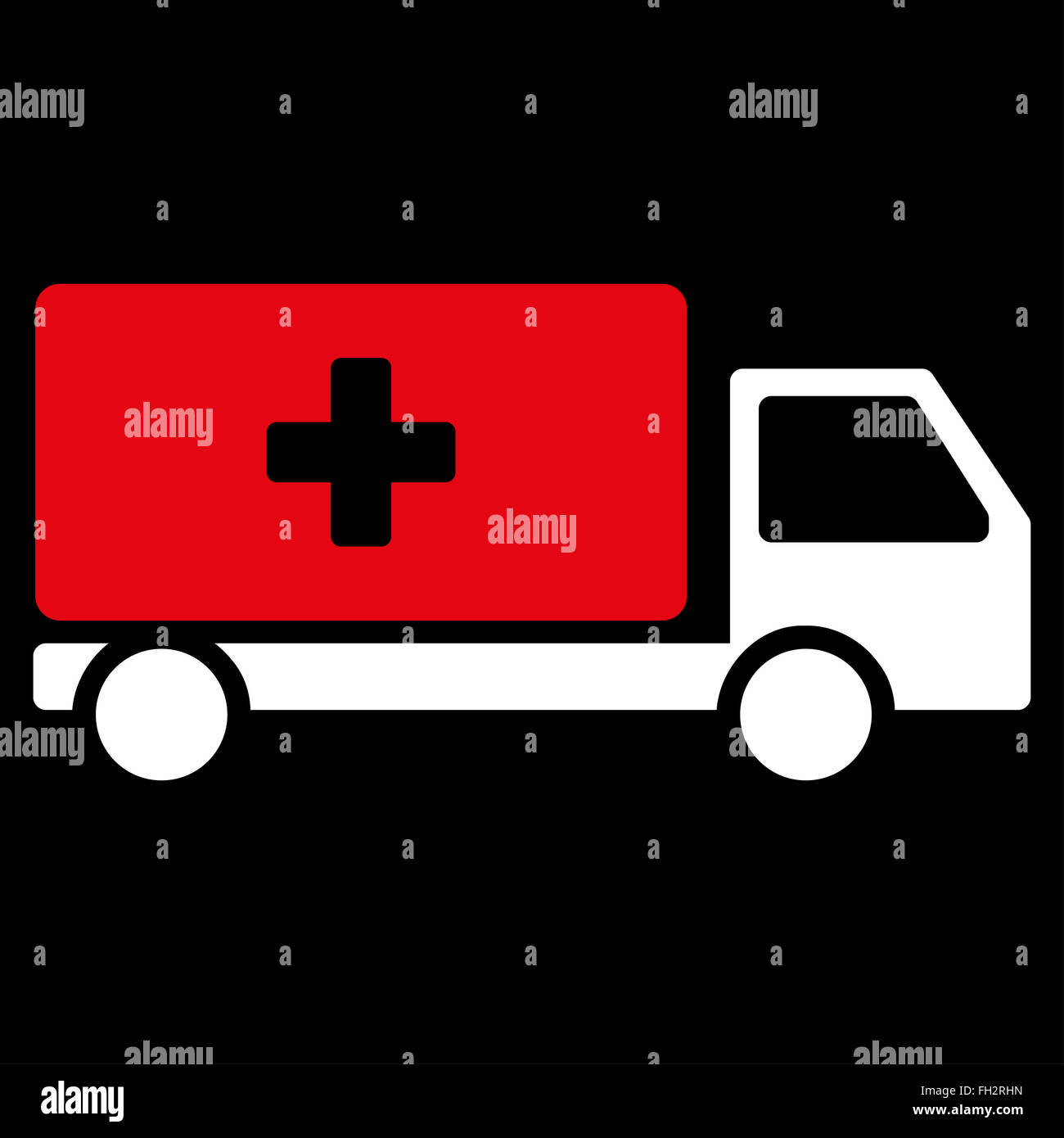 Medical Shipment Icon Stock Photo - Alamy