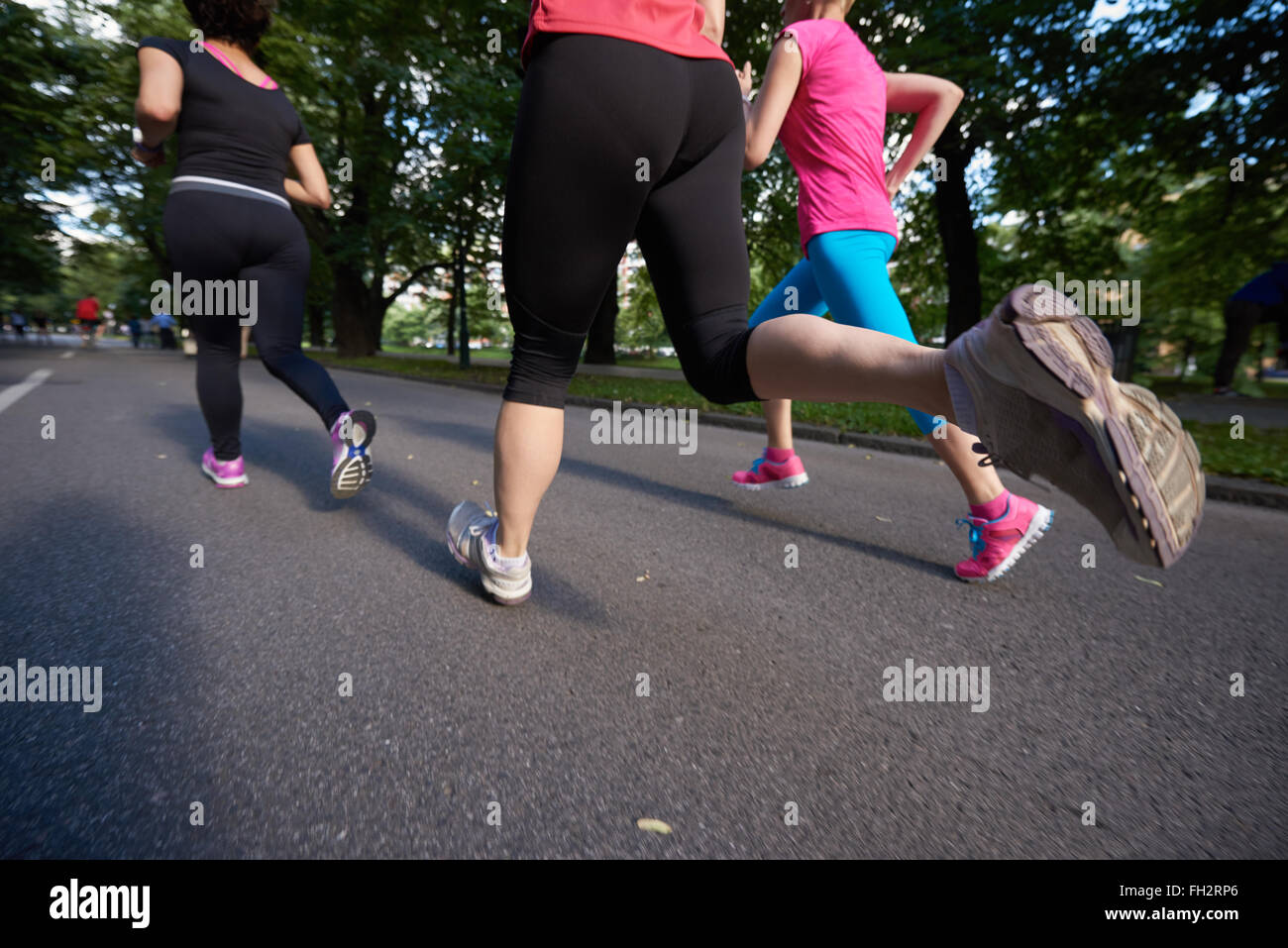 people group jogging Stock Photo - Alamy