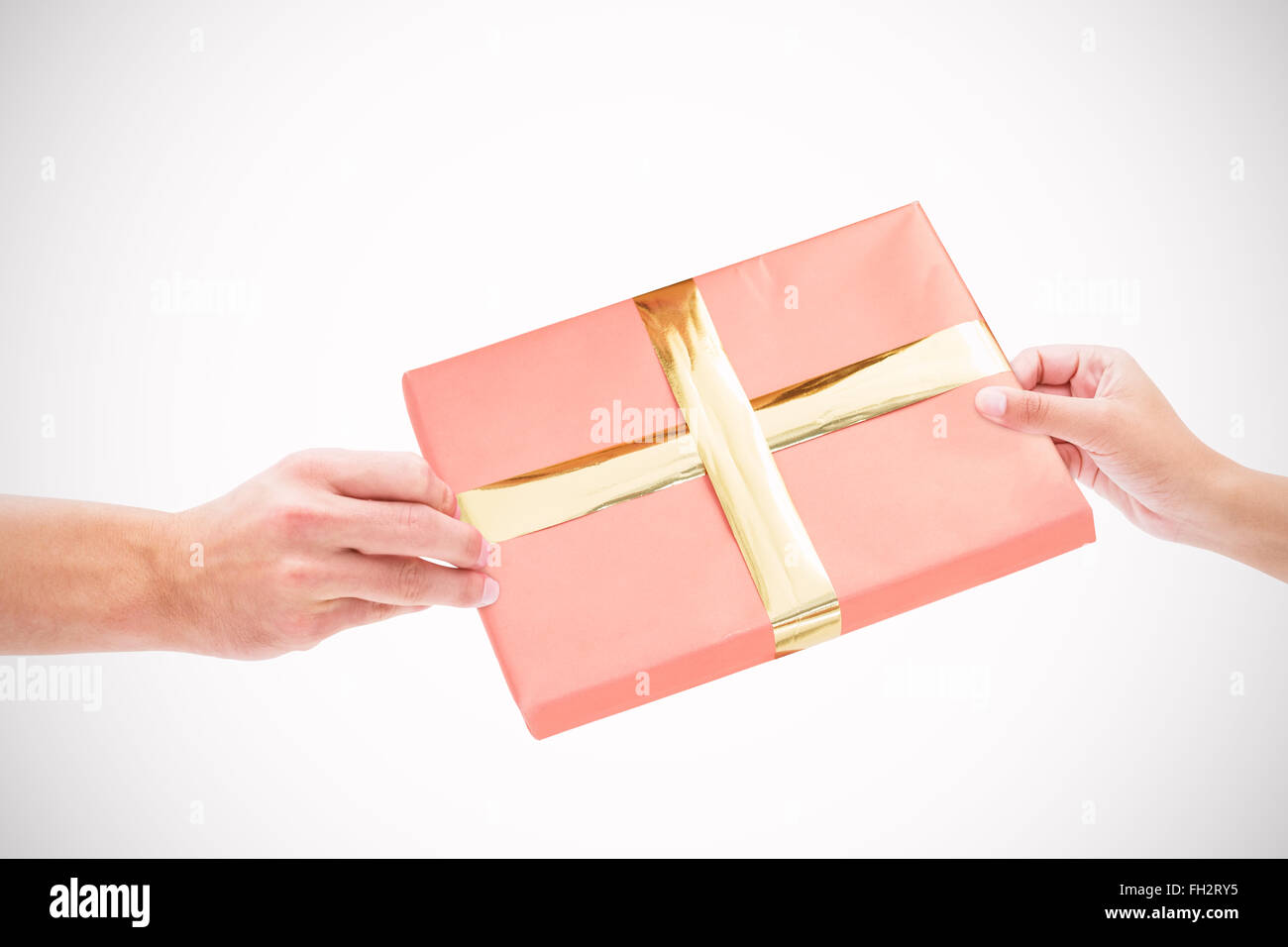 Composite image of hands showing Stock Photo - Alamy