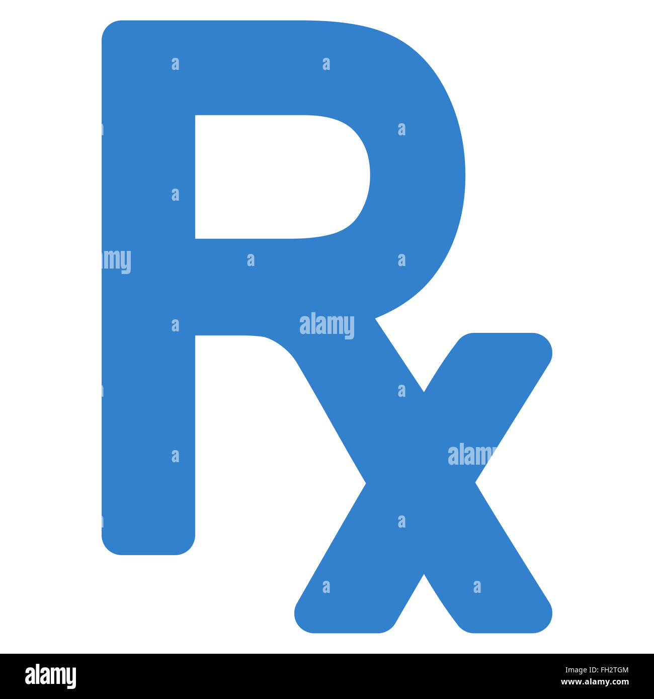 Prescription Symbol Icon Stock Photo - Alamy