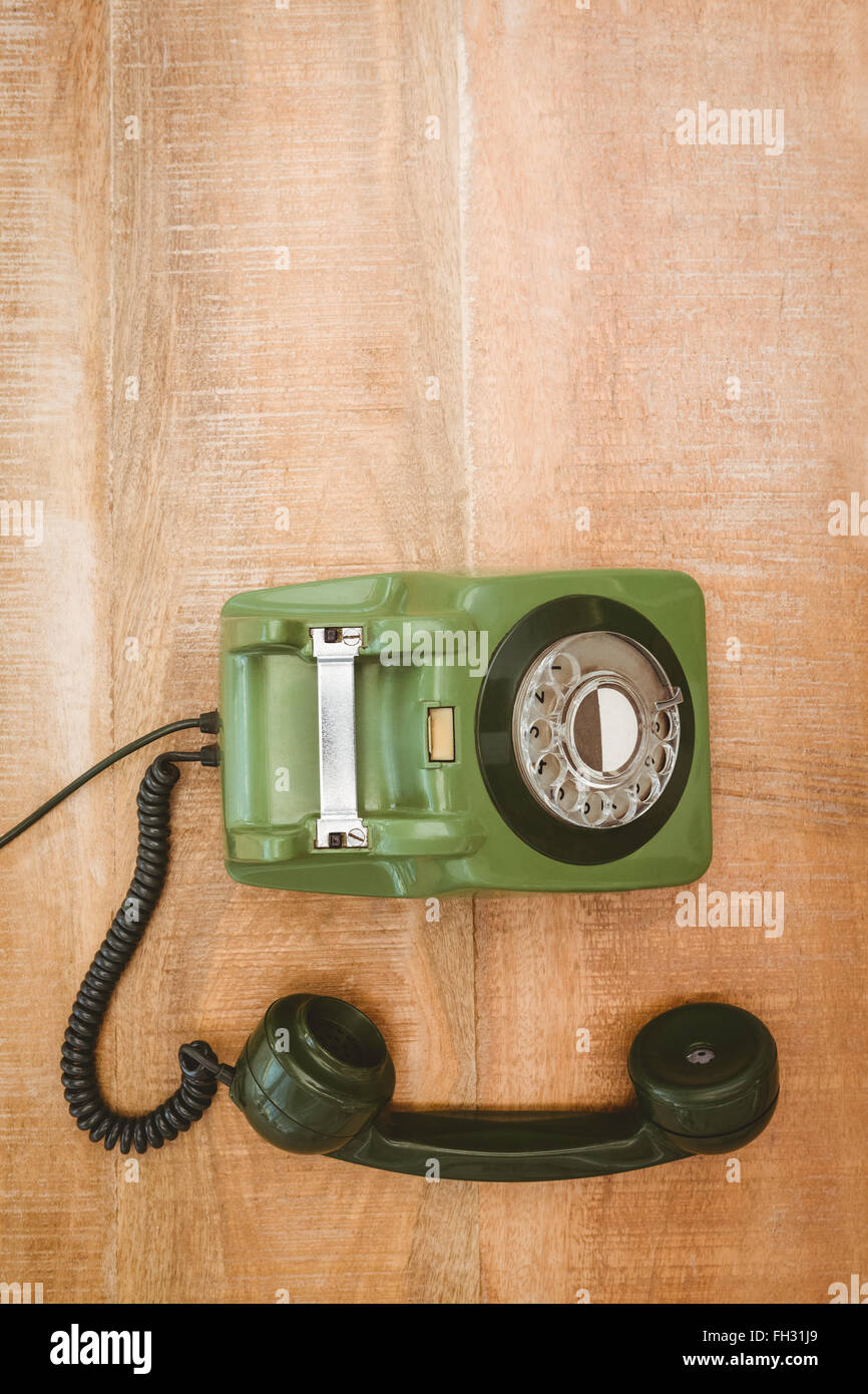 View of an old phone Stock Photo - Alamy