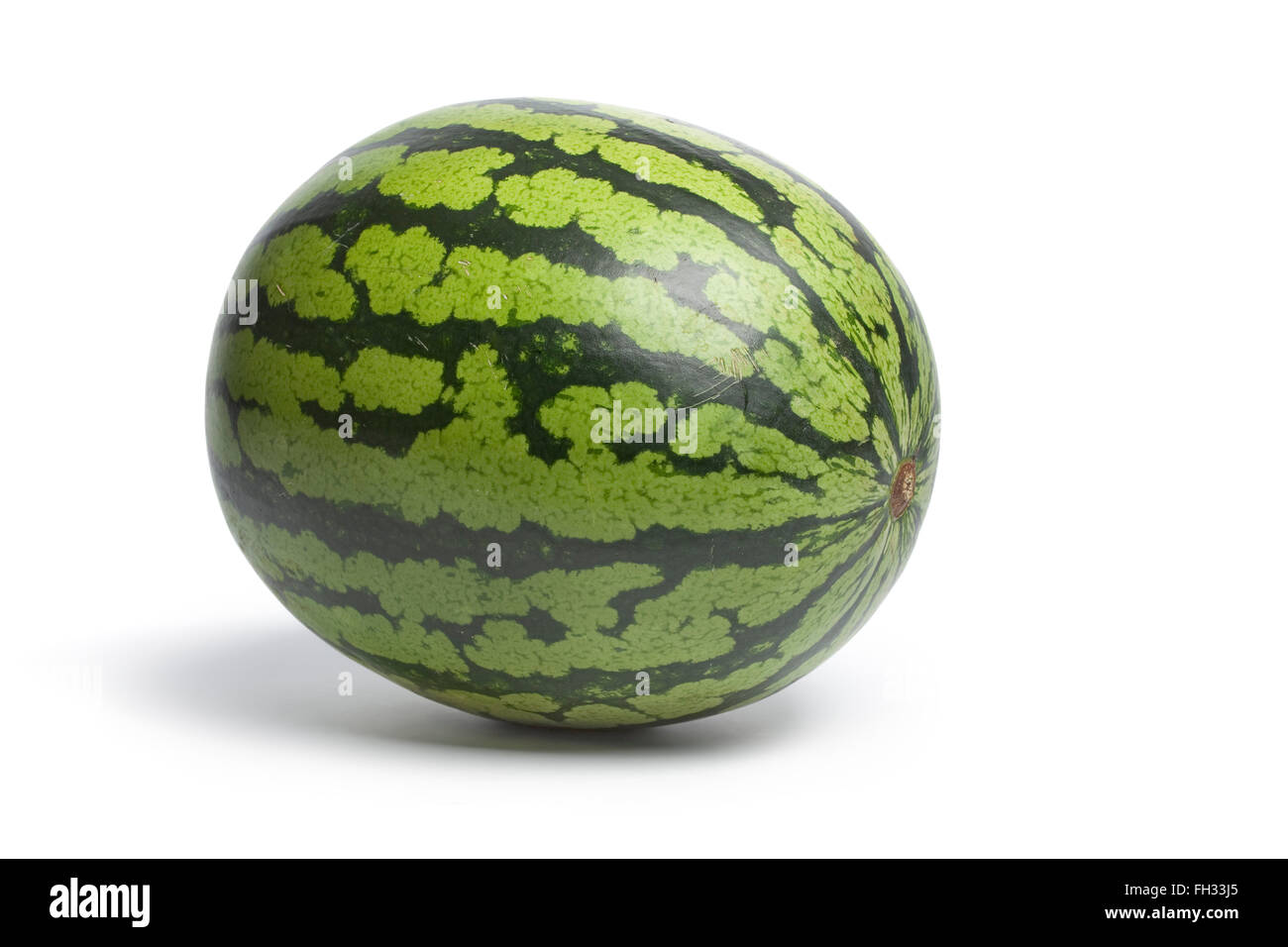 Fresh whole water melon isolated on white background Stock Photo - Alamy