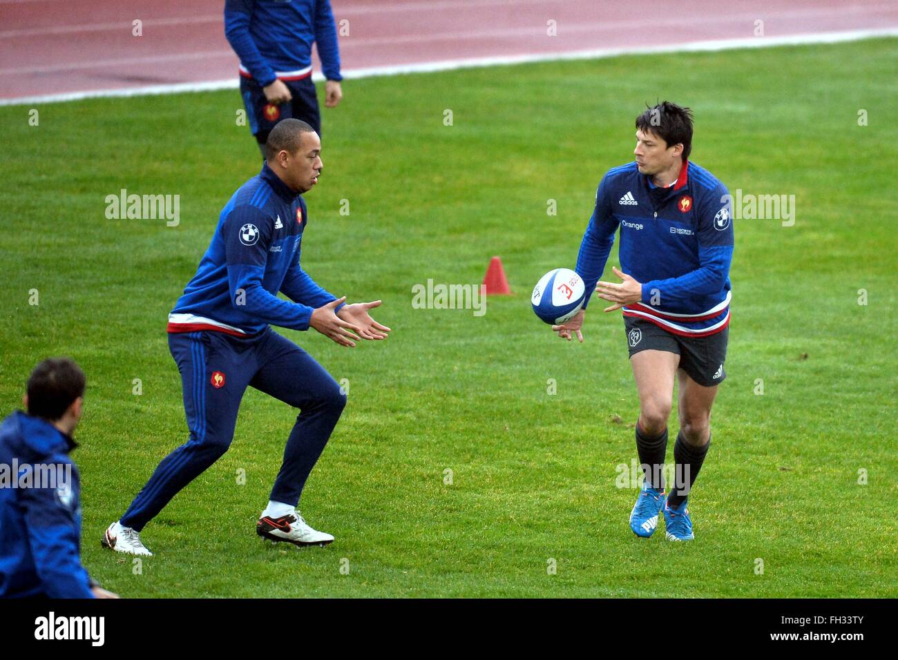 CNR Marcoussis, Paris, France. 23rd Feb, 2016. The French nationaol ...