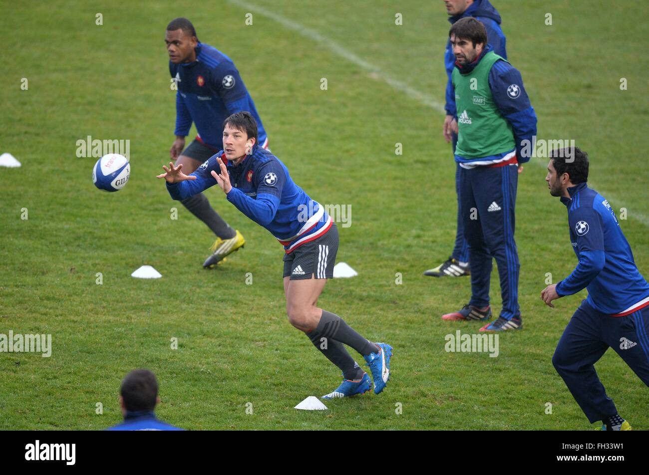 CNR Marcoussis, Paris, France. 23rd Feb, 2016. The French nationaol ...