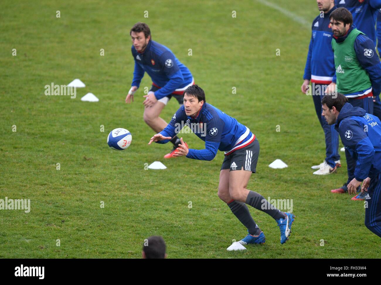 CNR Marcoussis, Paris, France. 23rd Feb, 2016. The French nationaol ...