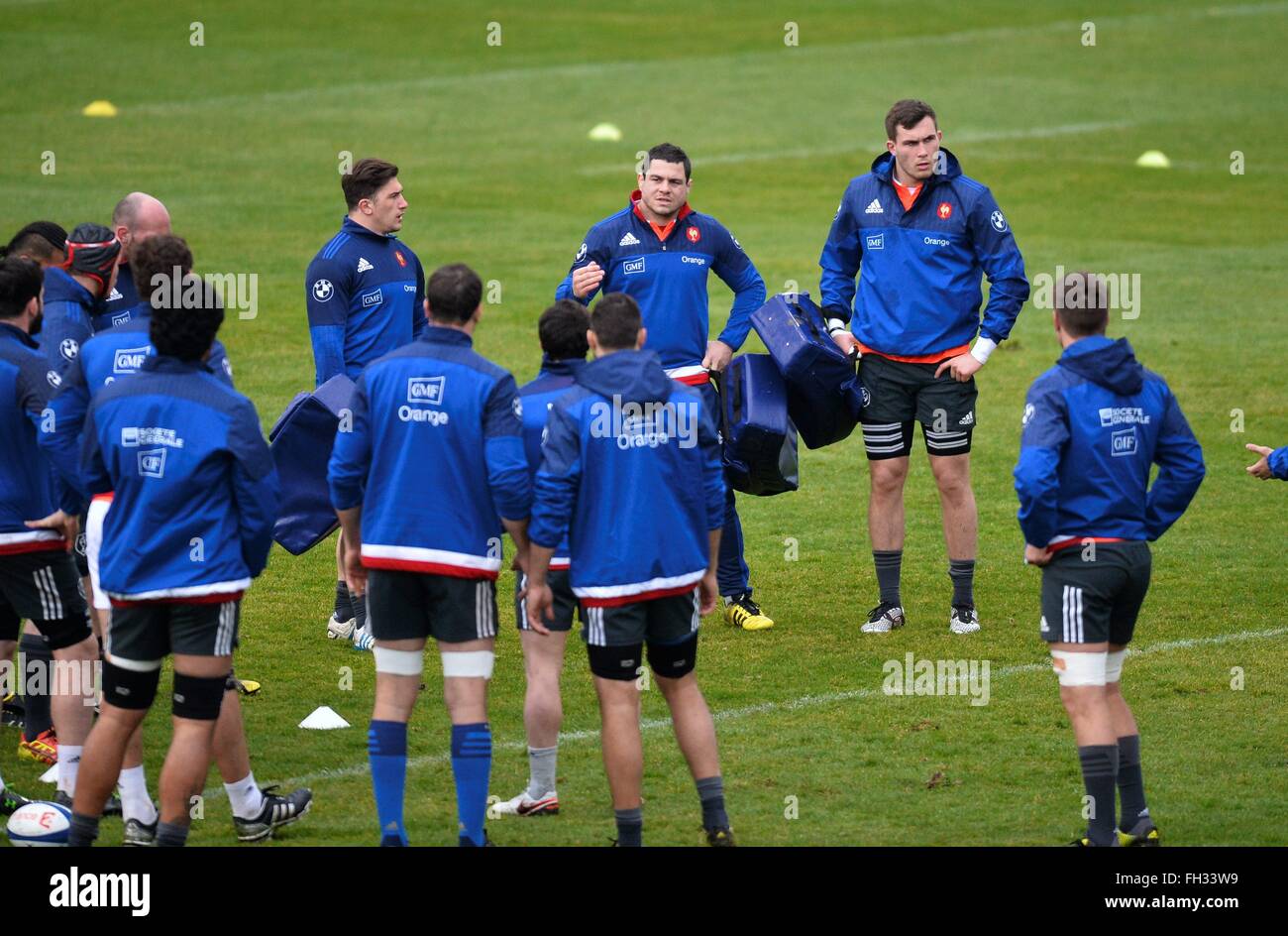 CNR Marcoussis, Paris, France. 23rd Feb, 2016. The French nationaol ...