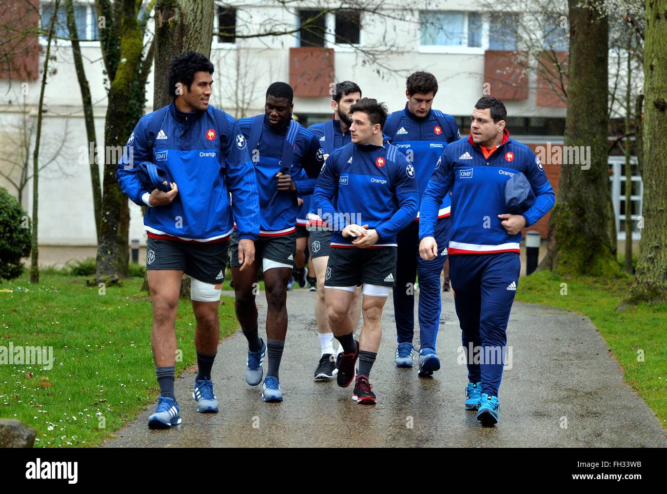 CNR Marcoussis, Paris, France. 23rd Feb, 2016. The French nationaol ...