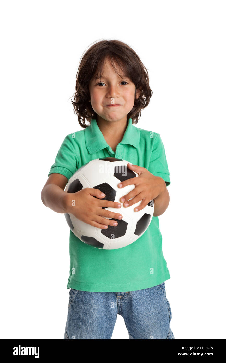 Child holding a ball hi-res stock photography and images - Alamy