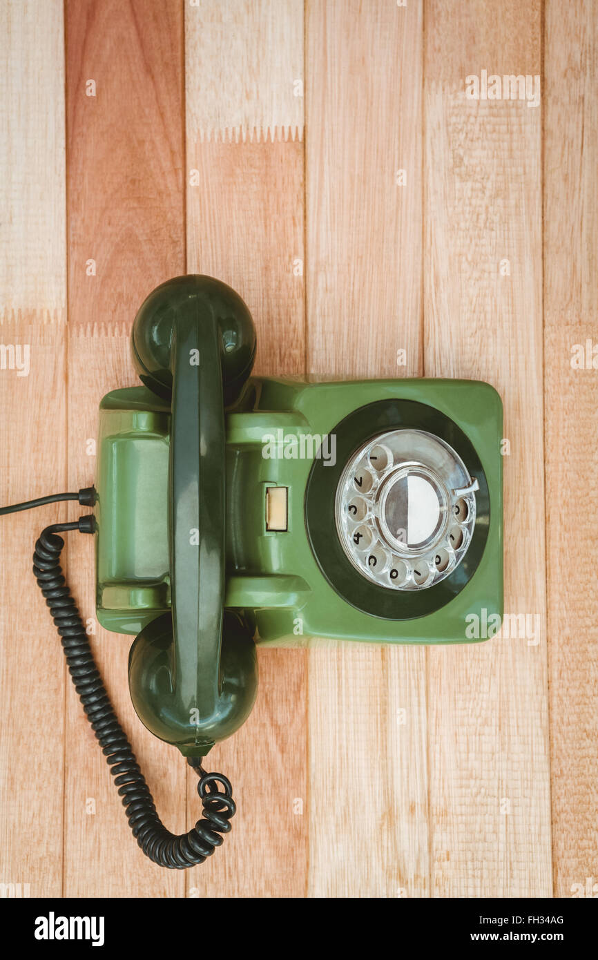 View of an old phone Stock Photo - Alamy