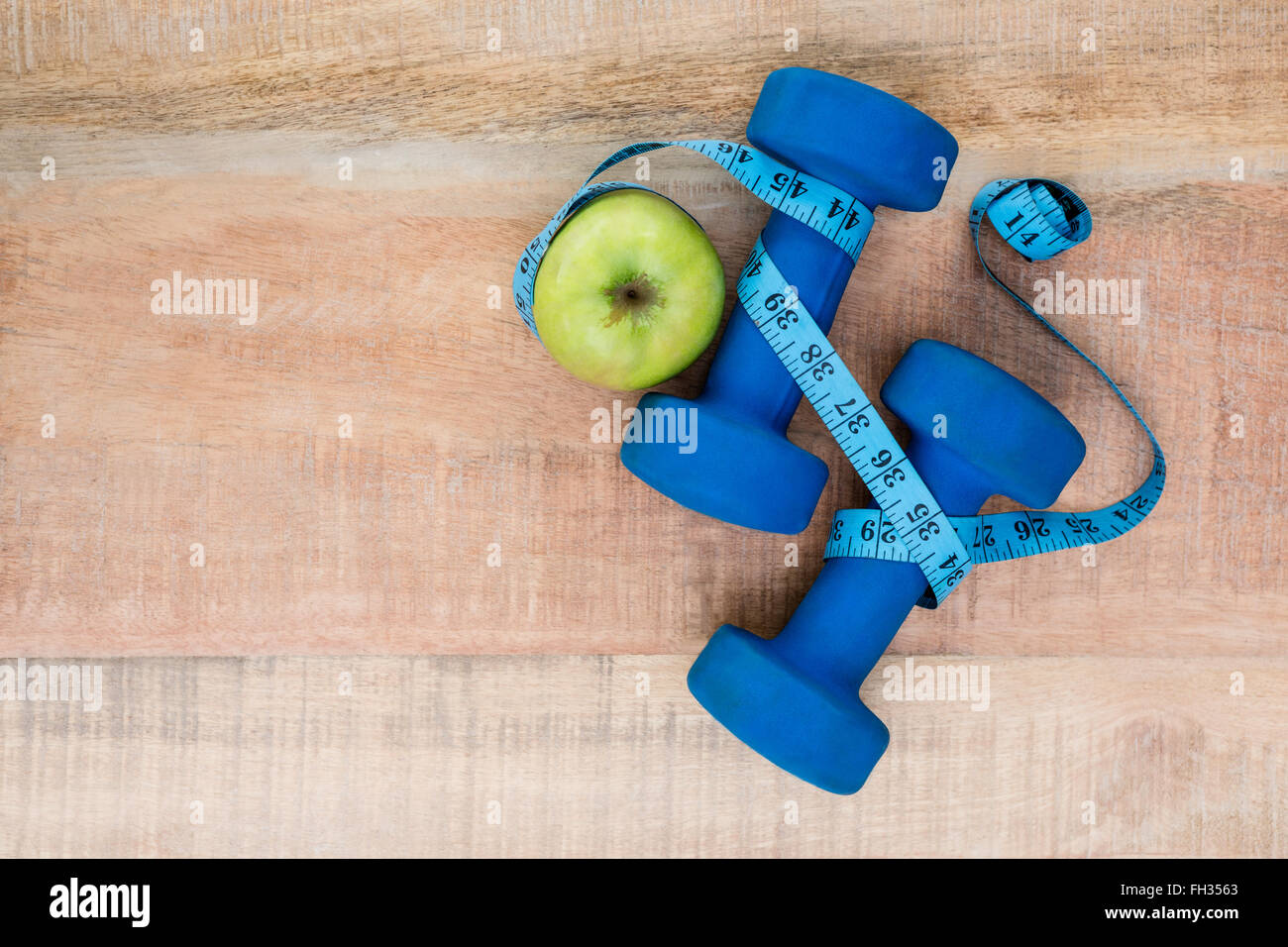 Ingredients for a healthy lifestyle Stock Photo - Alamy