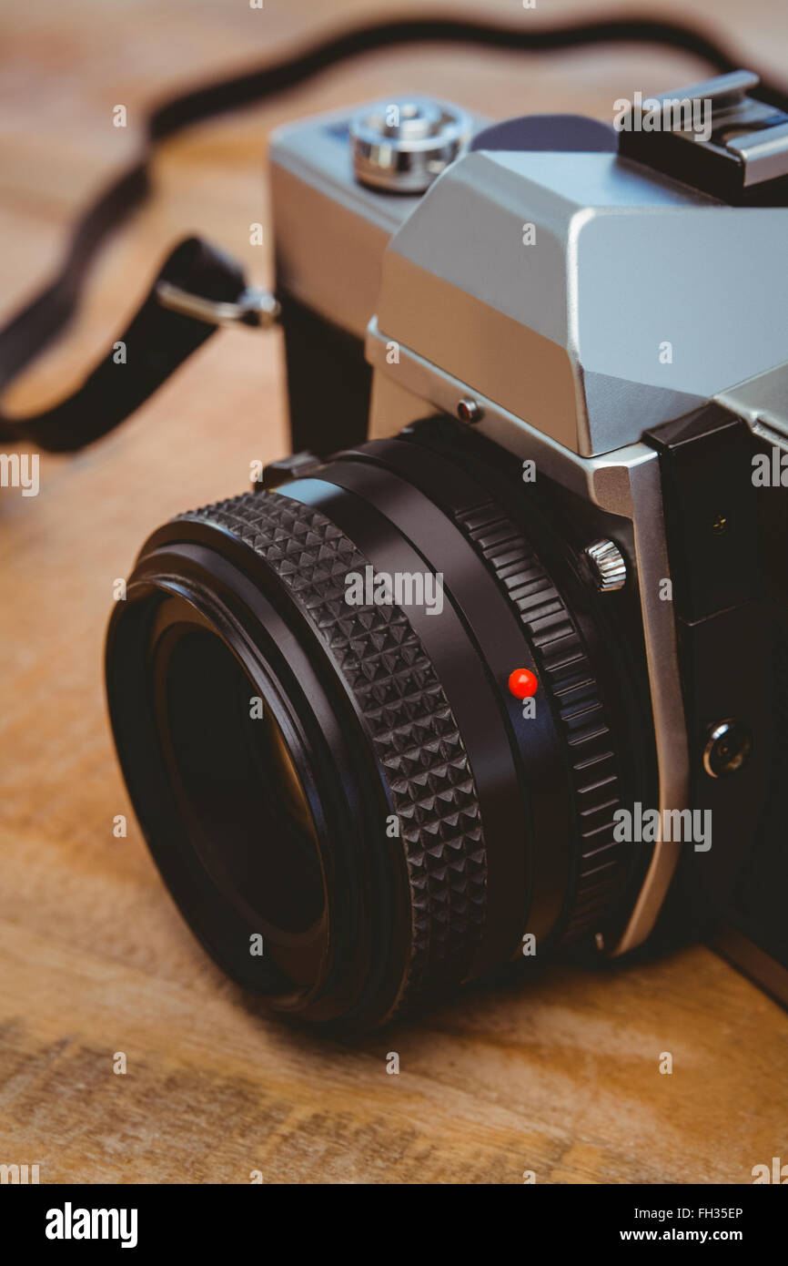 View of an old camera Stock Photo - Alamy