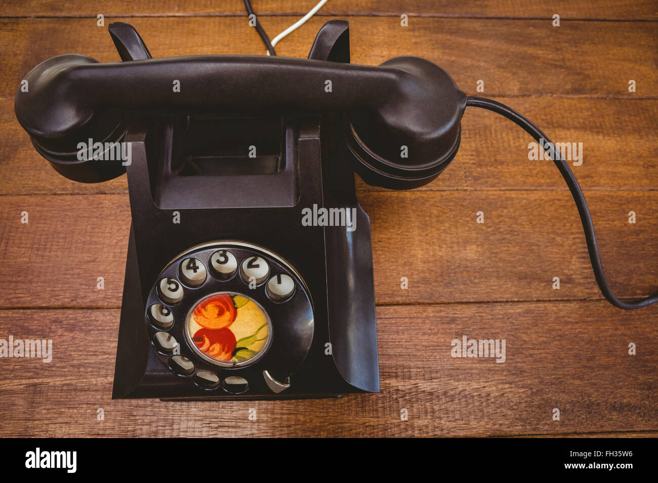 View of an old phone Stock Photo - Alamy