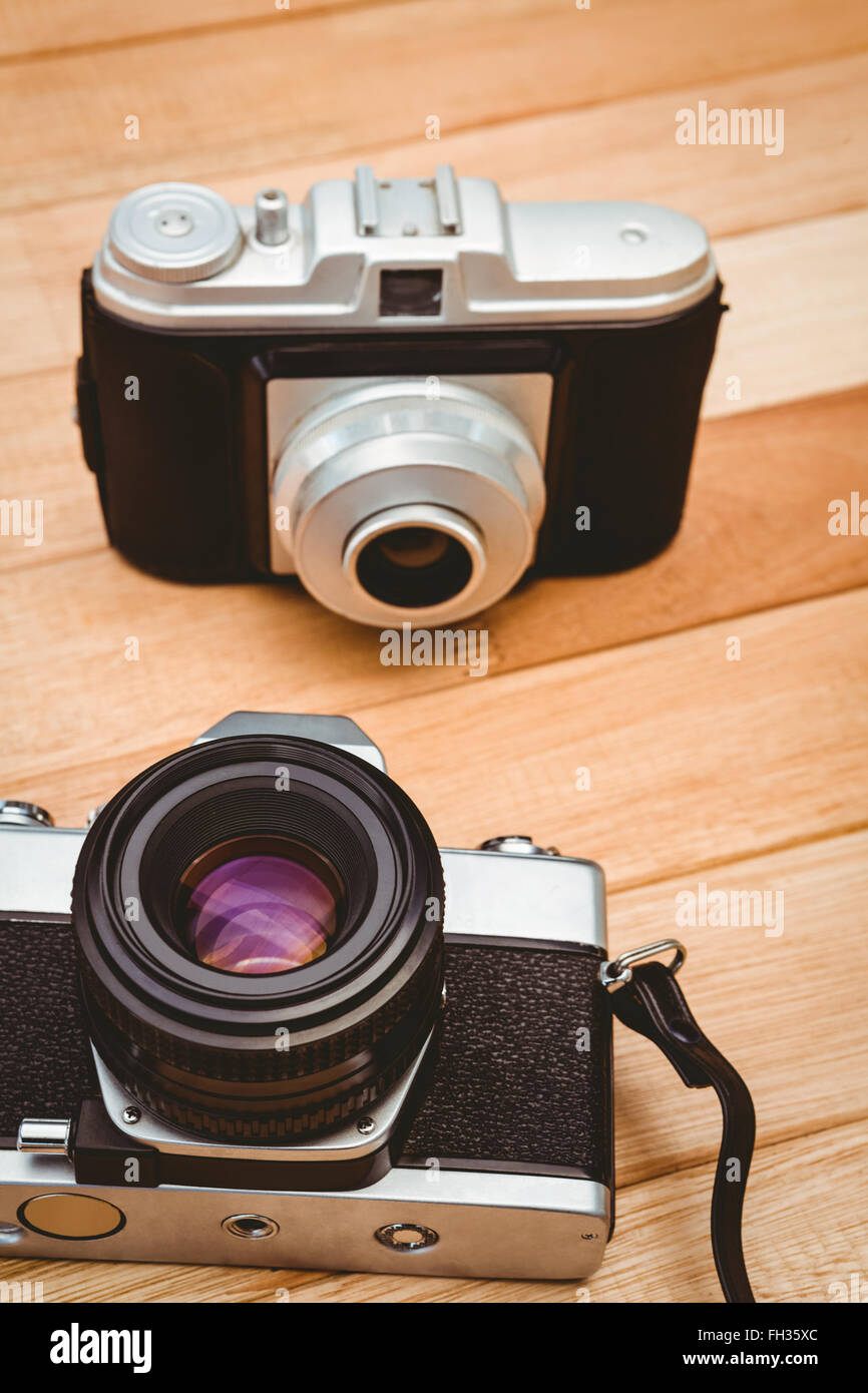 Two old cameras hi-res stock photography and images - Alamy