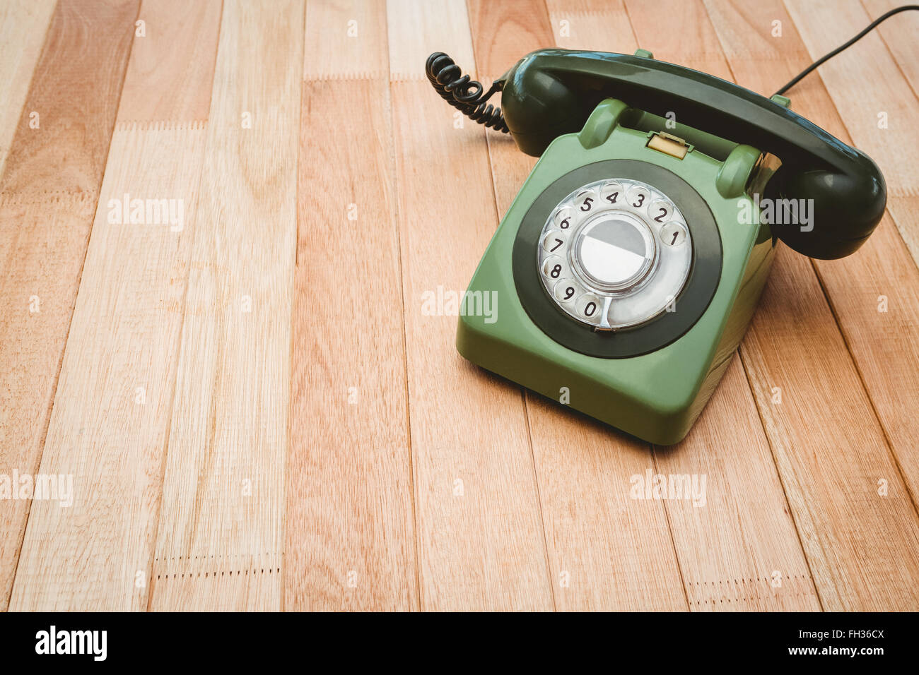 View of an old phone Stock Photo - Alamy