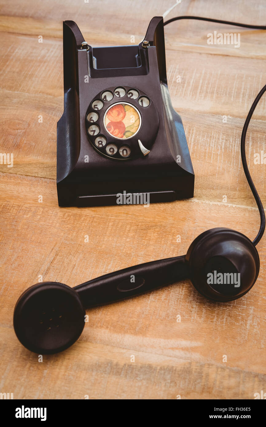 View of an old phone Stock Photo - Alamy