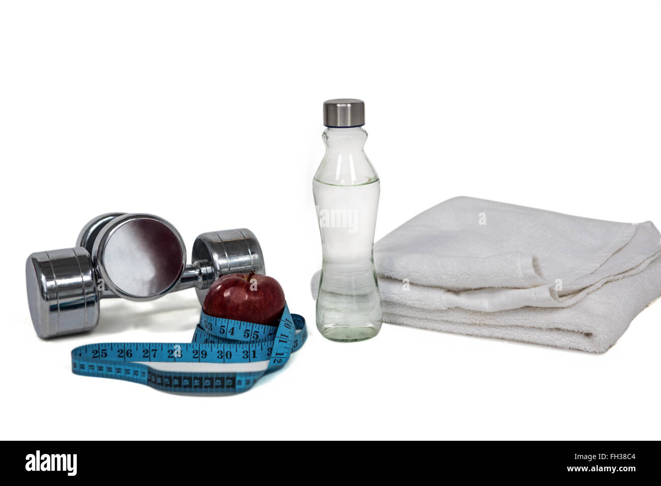 Ingredients for a healthy lifestyle Stock Photo - Alamy