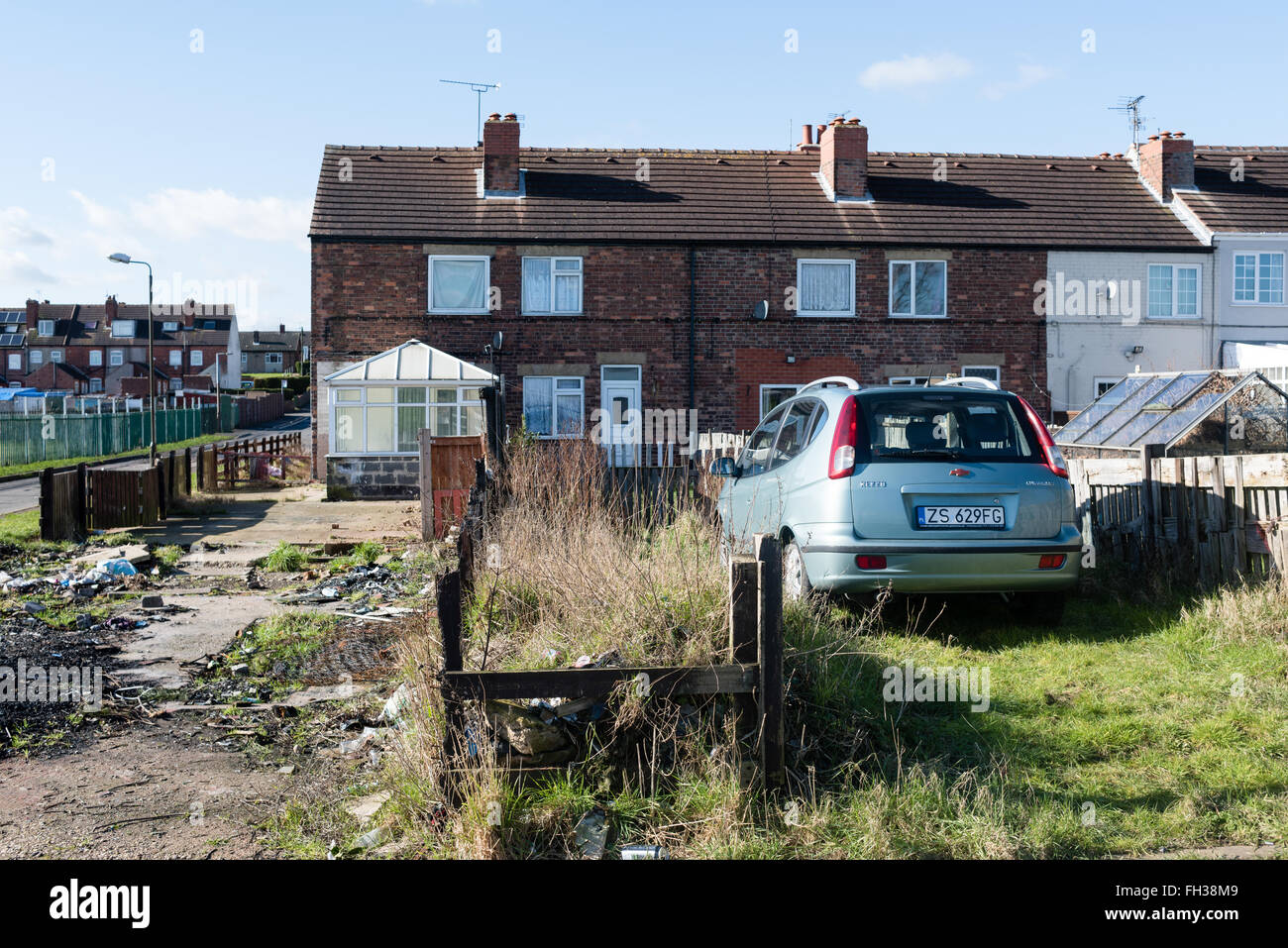Shirebrook houses hi-res stock photography and images - Alamy