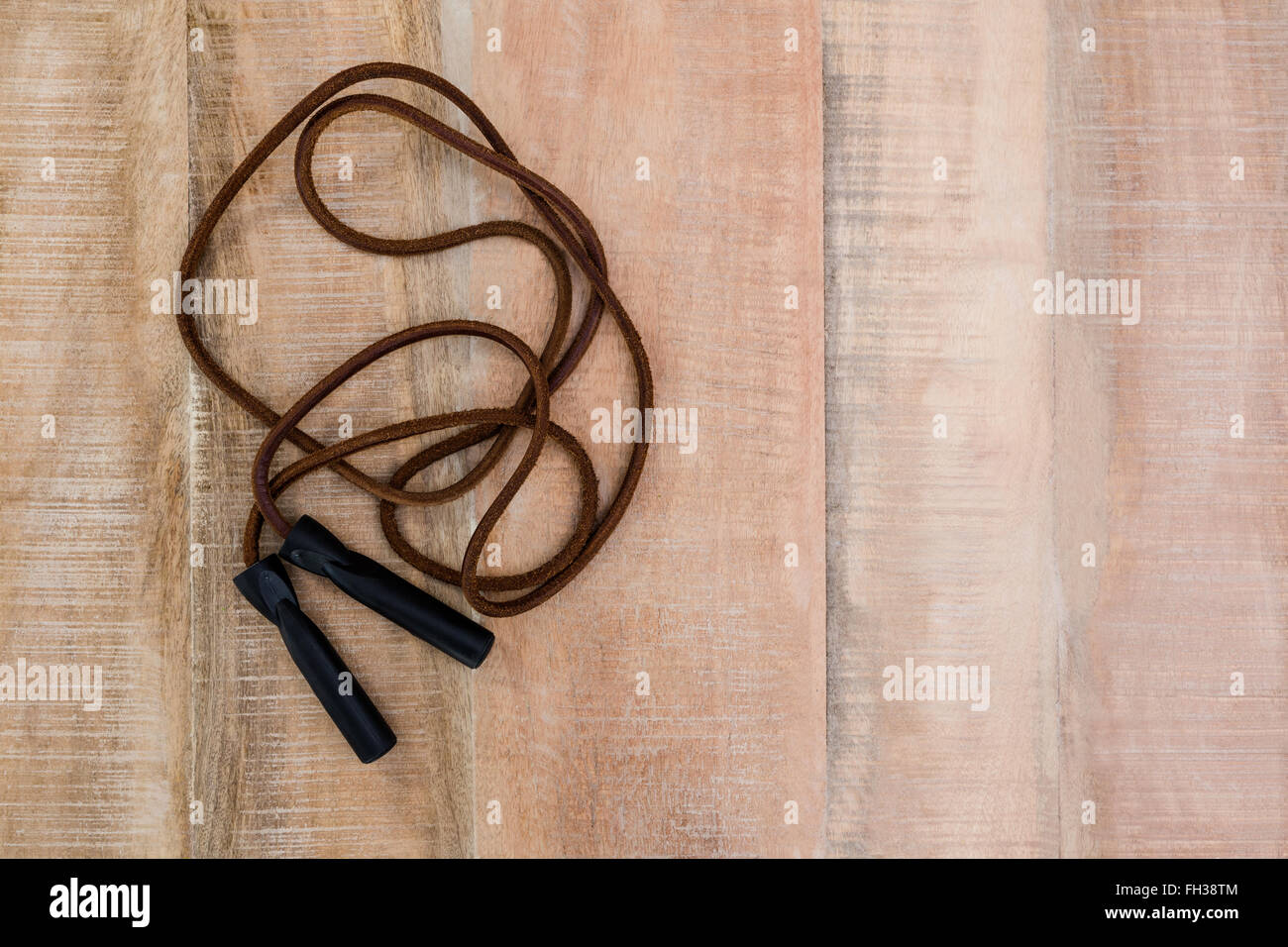 Jump rope with copy space Stock Photo - Alamy