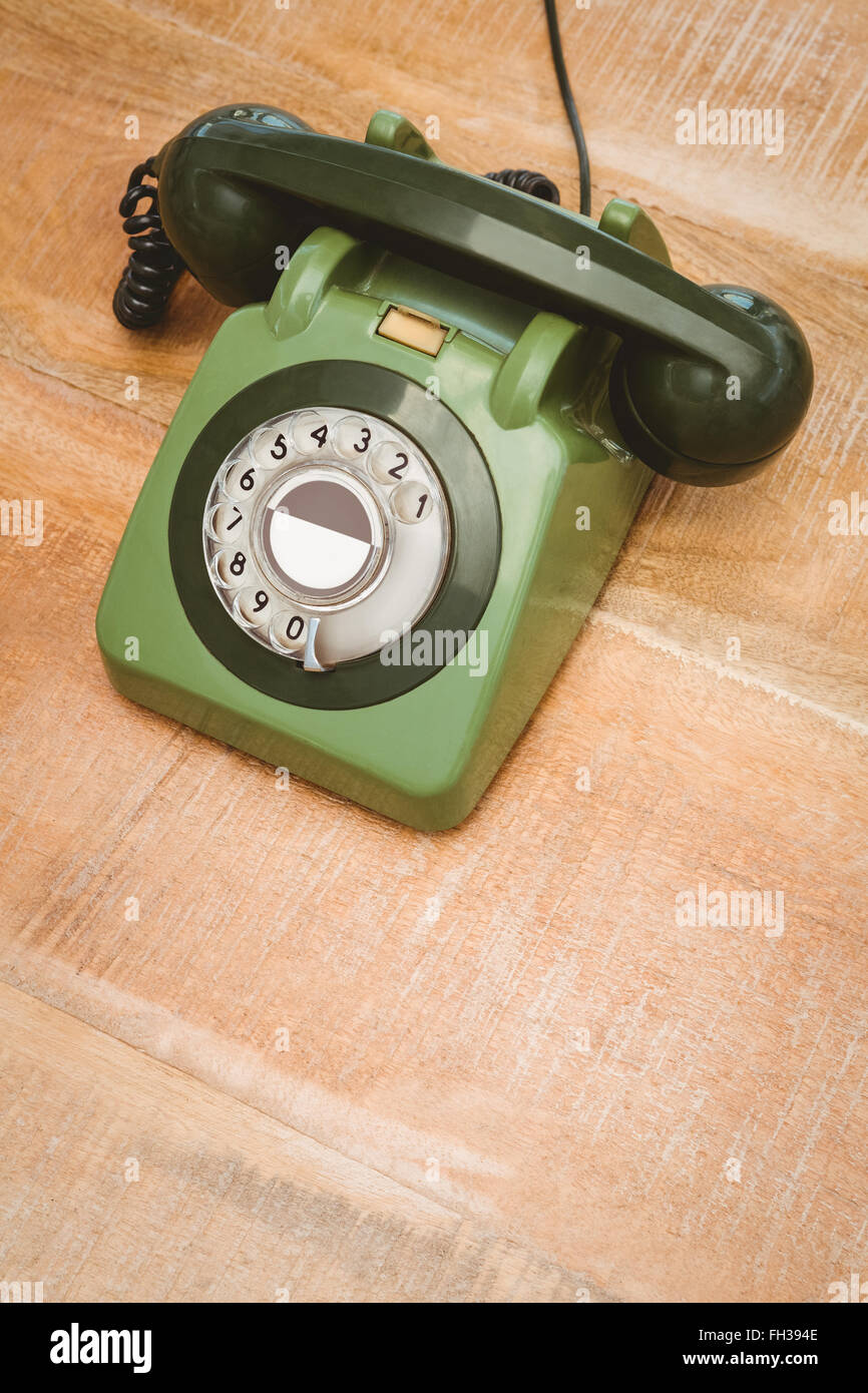View of an old phone Stock Photo - Alamy
