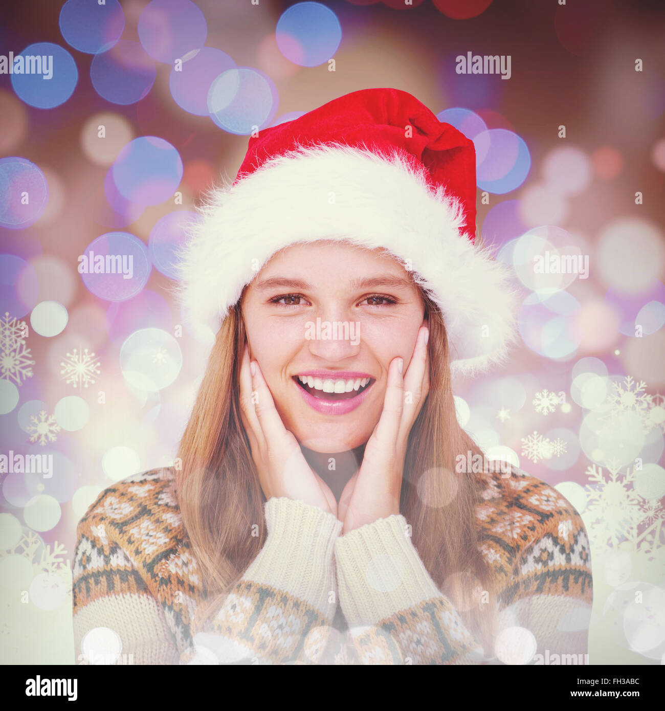 Composite image of happy hipster smiling at camera Stock Photo - Alamy