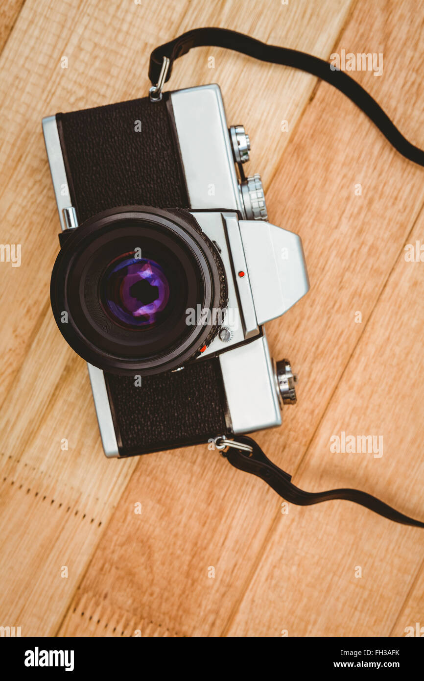 View of an old camera Stock Photo - Alamy