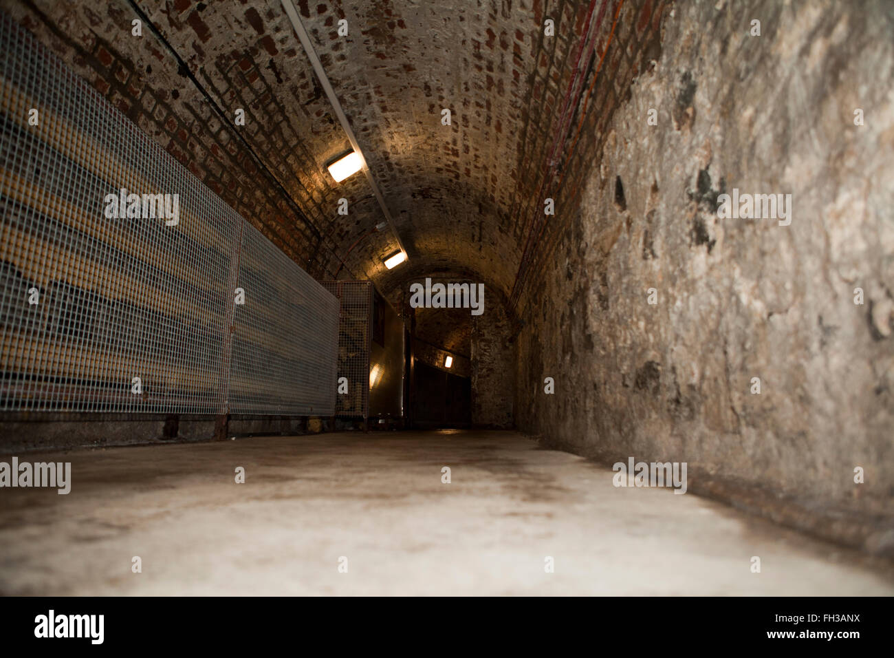 Jail gaol underground tunnel hi-res stock photography and images - Alamy
