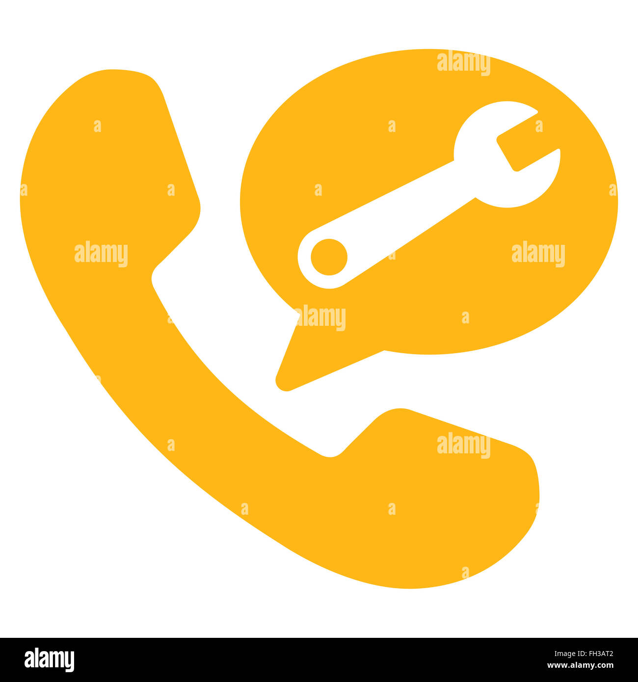 Phone Service Message Icon Stock Photo - Alamy