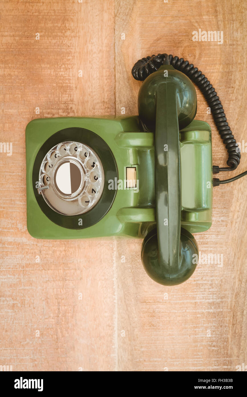 View of an old phone Stock Photo - Alamy