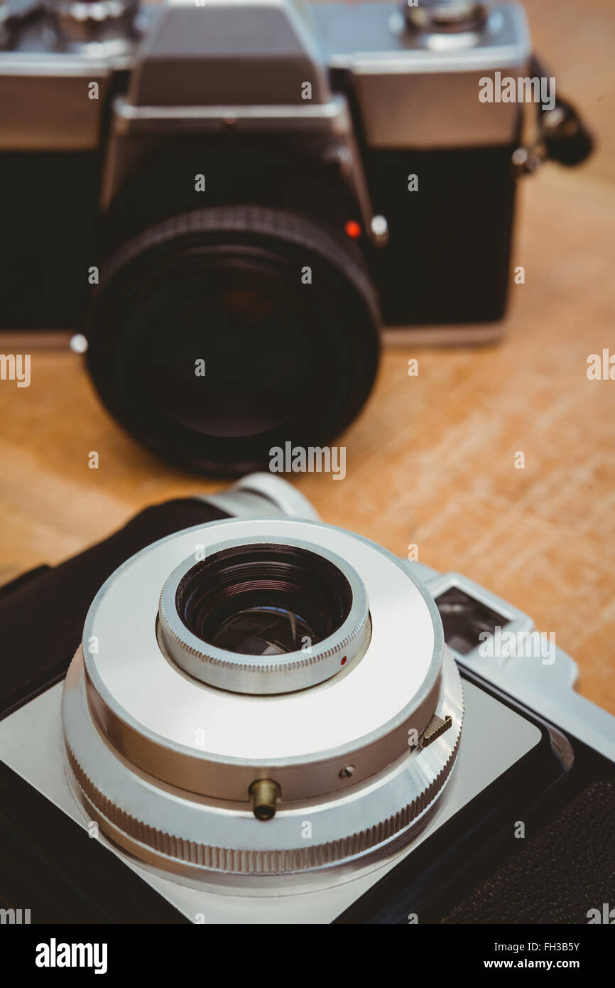 Two old cameras hi-res stock photography and images - Alamy