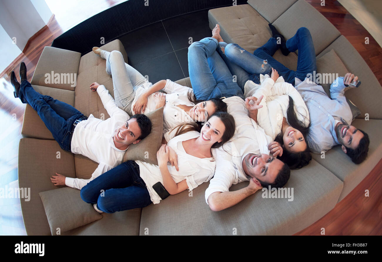 Group men looking women hi-res stock photography and images - Alamy