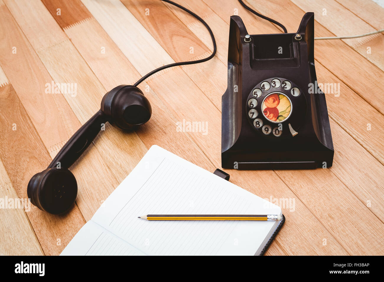 View of an old phone Stock Photo - Alamy