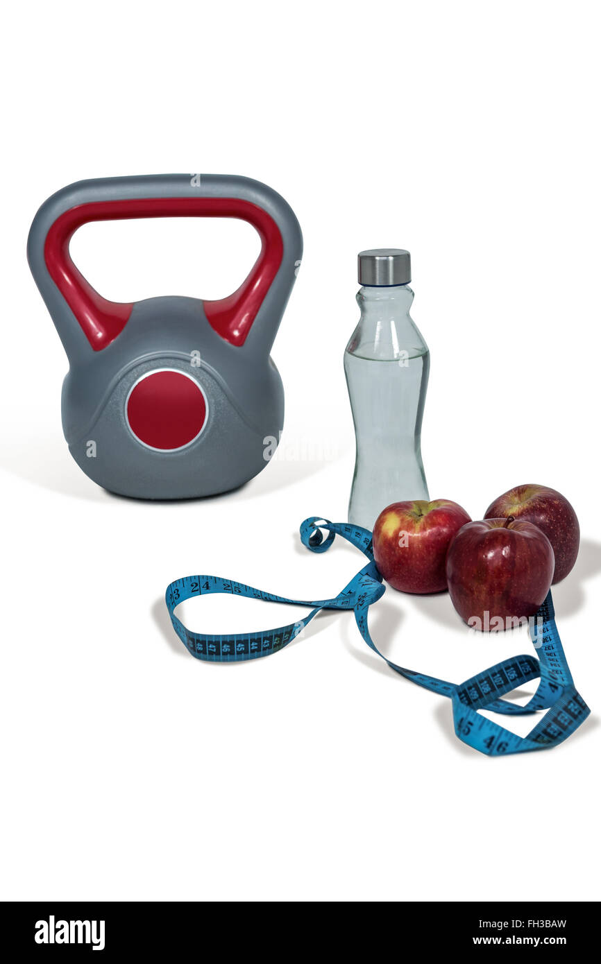 Ingredients for a healthy lifestyle Stock Photo - Alamy
