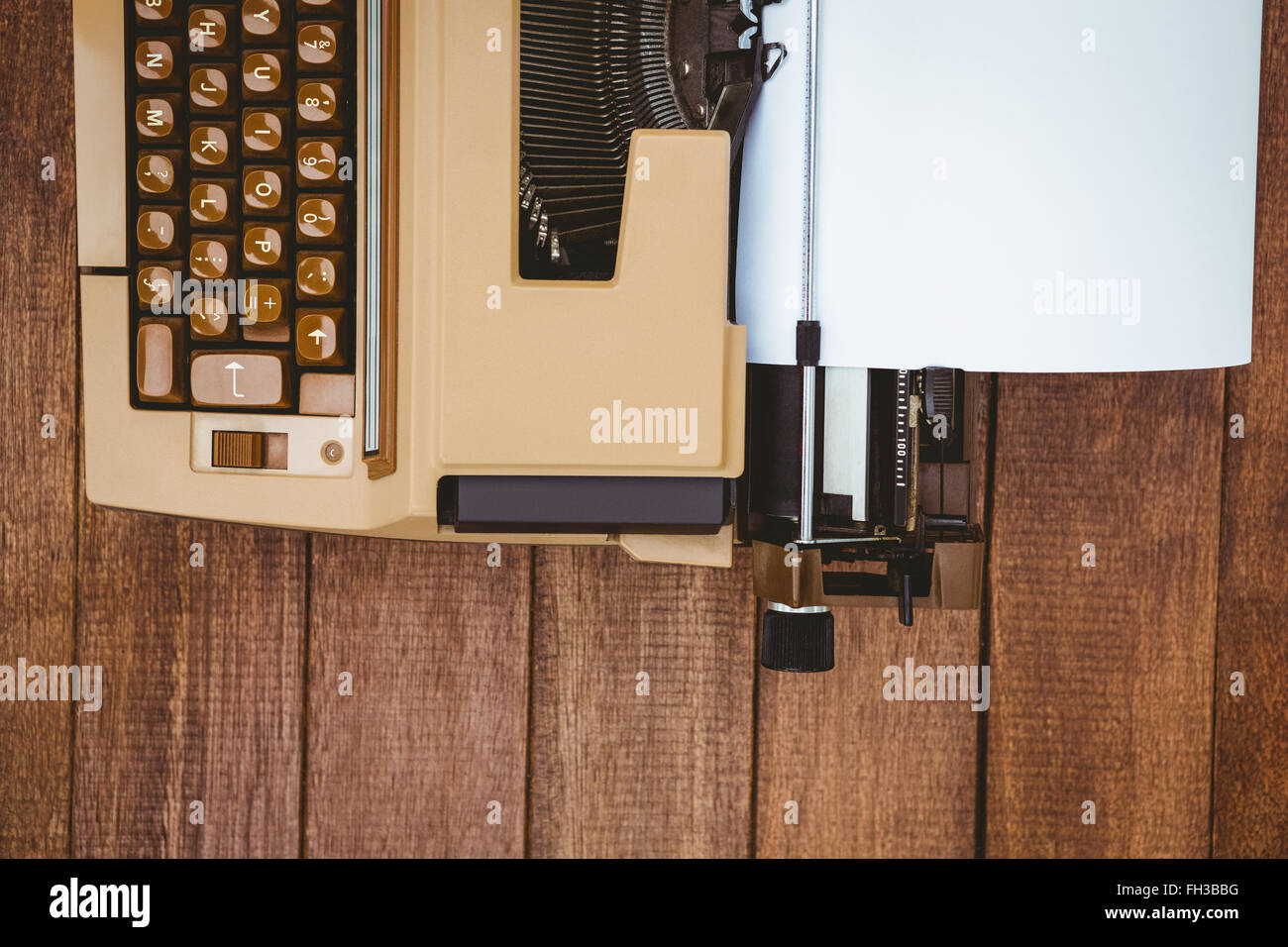 View of an old typewriter Stock Photo - Alamy