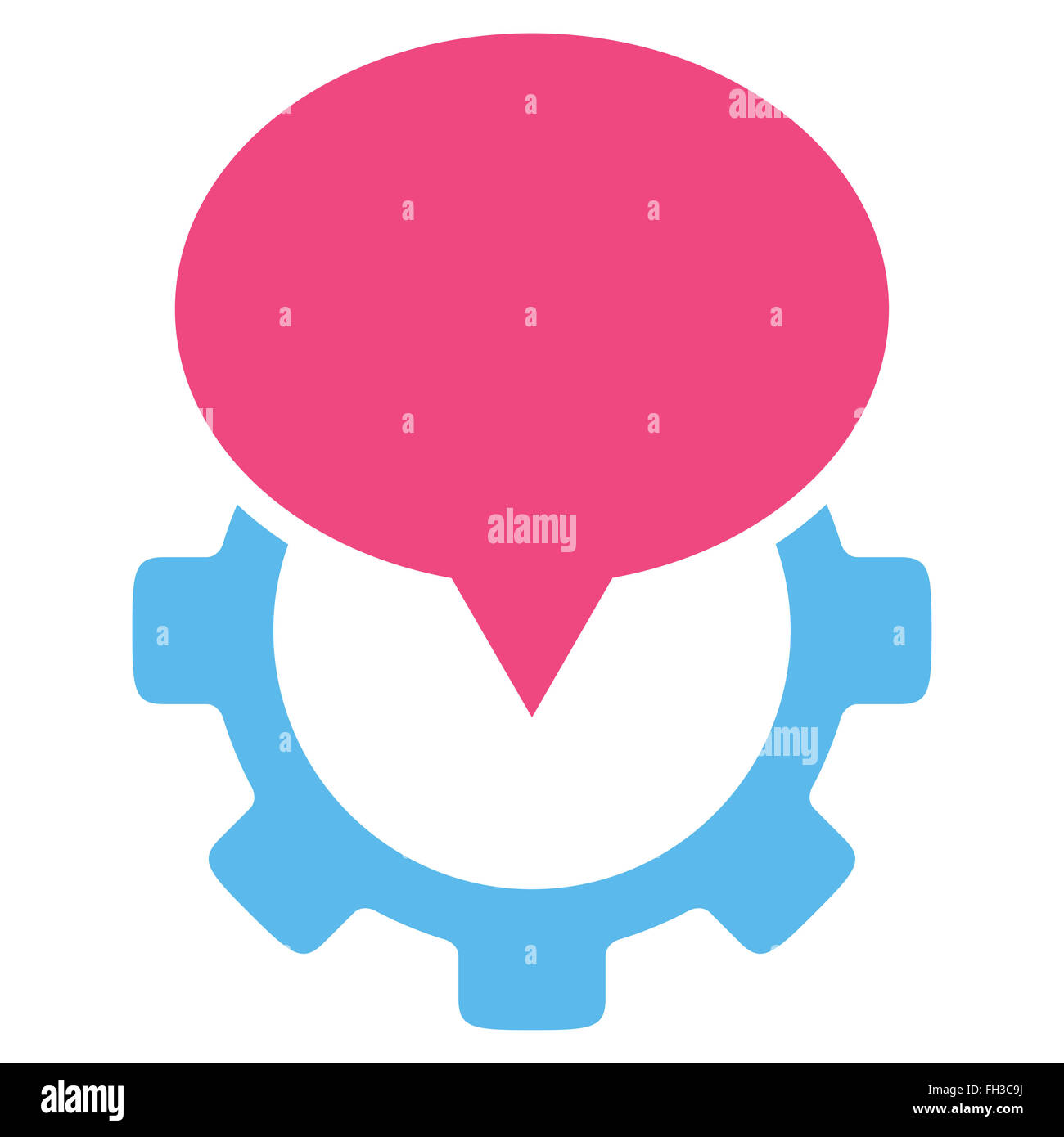 Industry Map Marker Flat Icon Stock Photo - Alamy