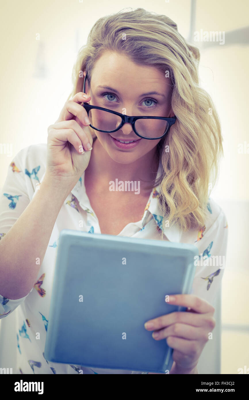 Creative business woman working hard Stock Photo - Alamy
