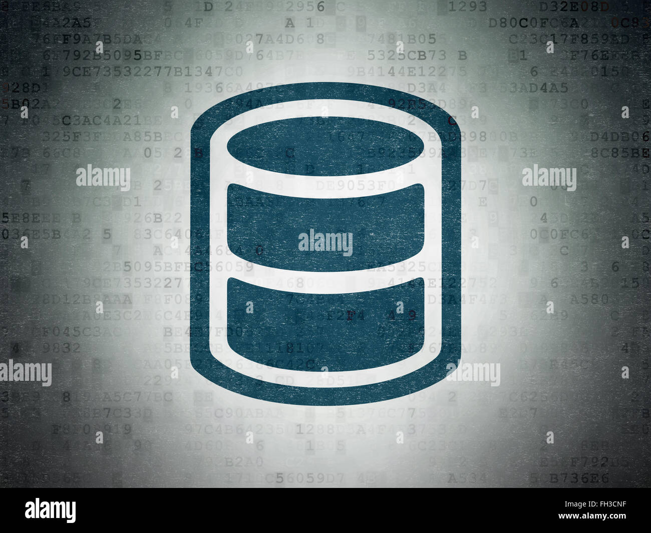 Database concept: Database on Digital Paper background Stock Photo - Alamy