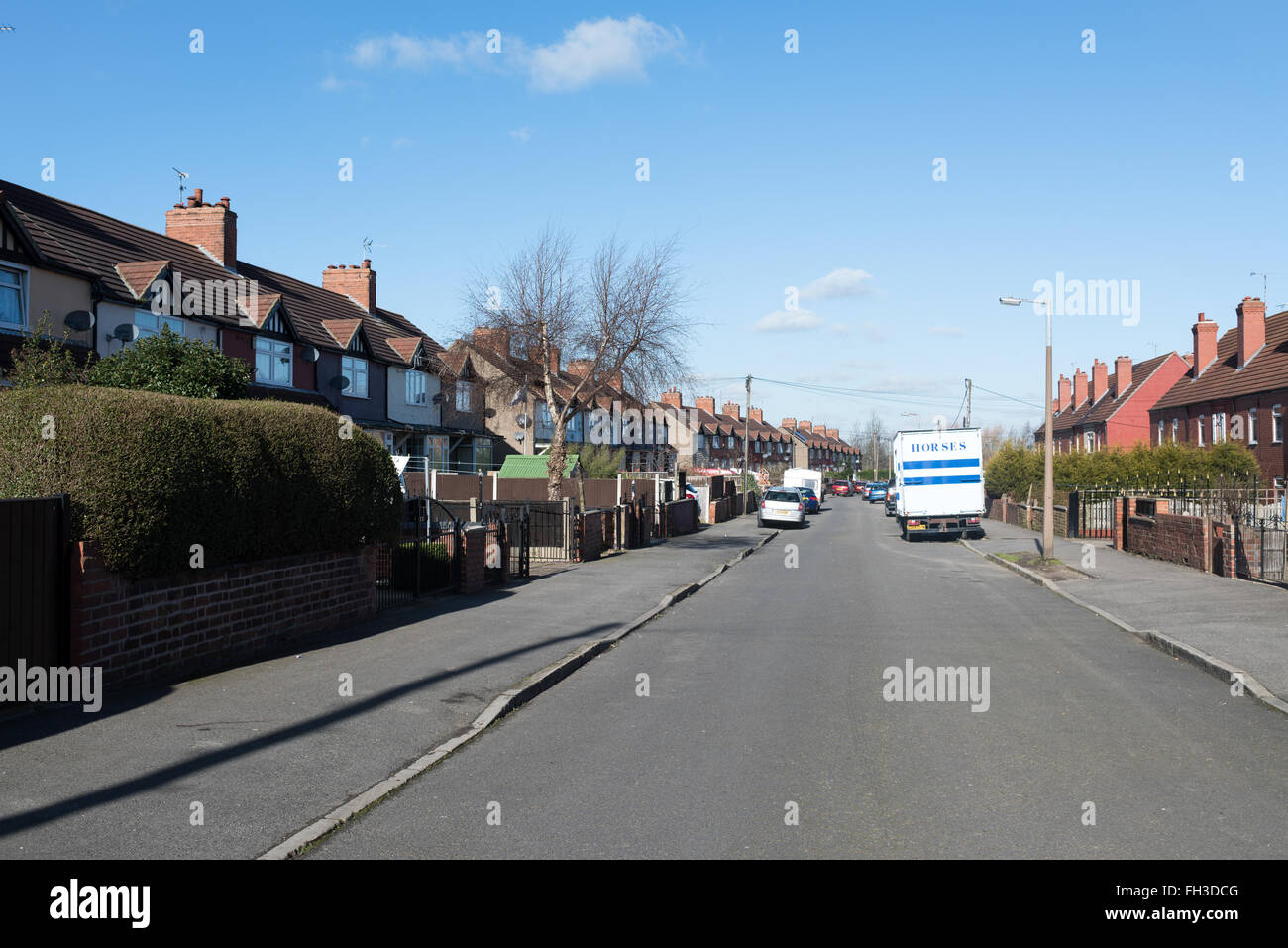 Shirebrook houses hi-res stock photography and images - Alamy