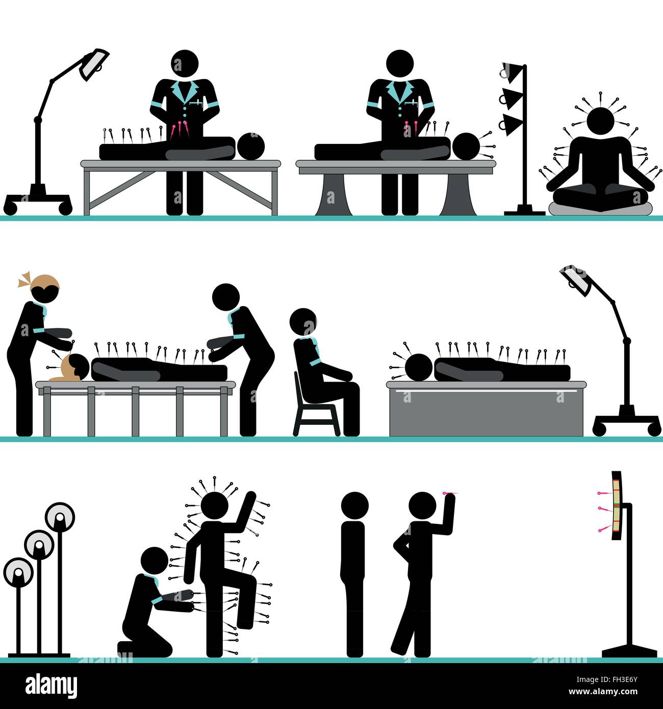 Acupuncture Meridians Illustration High Resolution Stock Photography and Images - Alamy