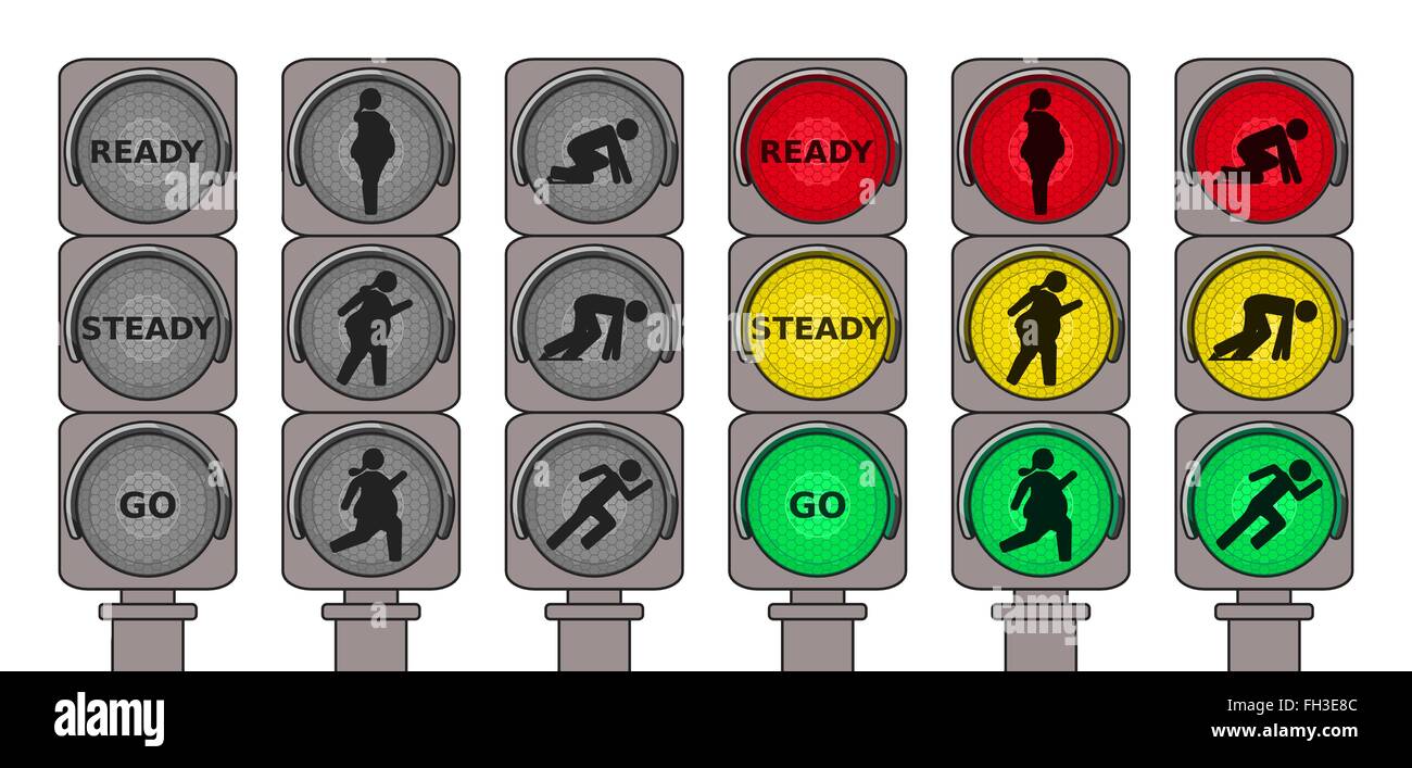 Red female traffic sign Stock Vector Images - Alamy