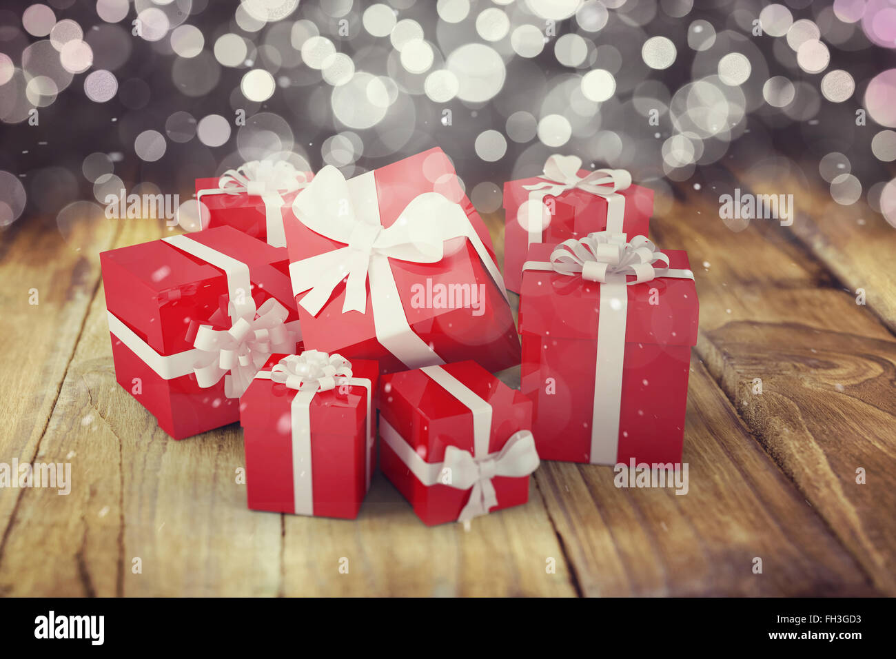 Composite image of snow Stock Photo - Alamy