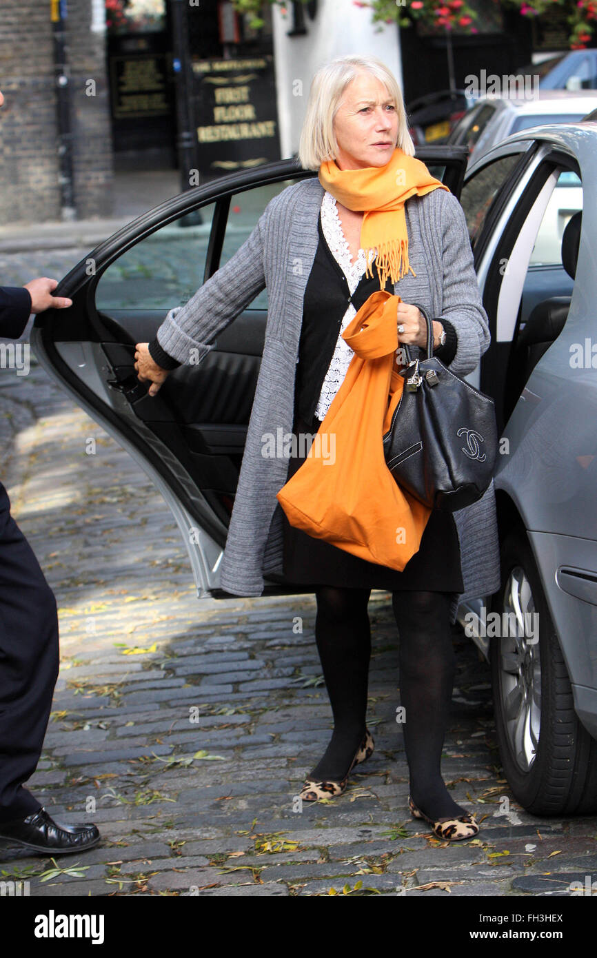 Helen Mirren out and about London (credit image © Jack Ludlam Stock ...