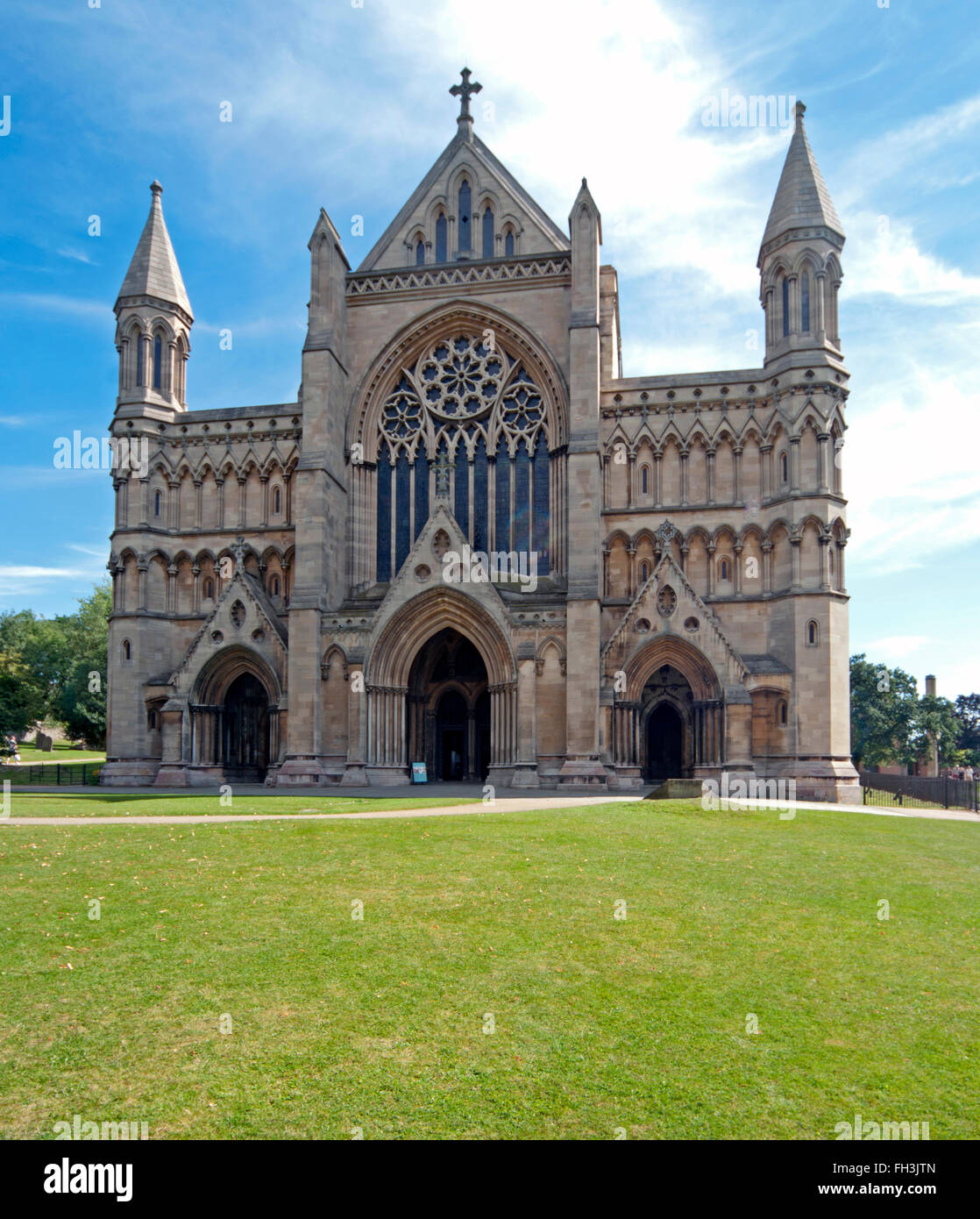 St Albans Cathedral, Hertfordshire, England Stock Photo - Alamy