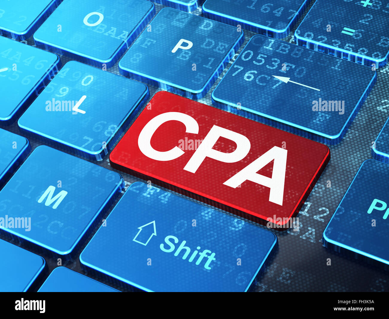 Business concept: CPA on computer keyboard background Stock Photo - Alamy
